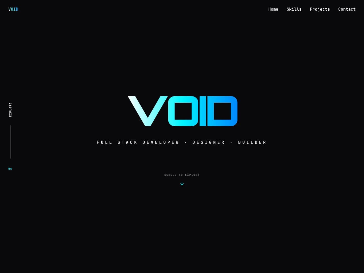 VOID 3D Portfolio