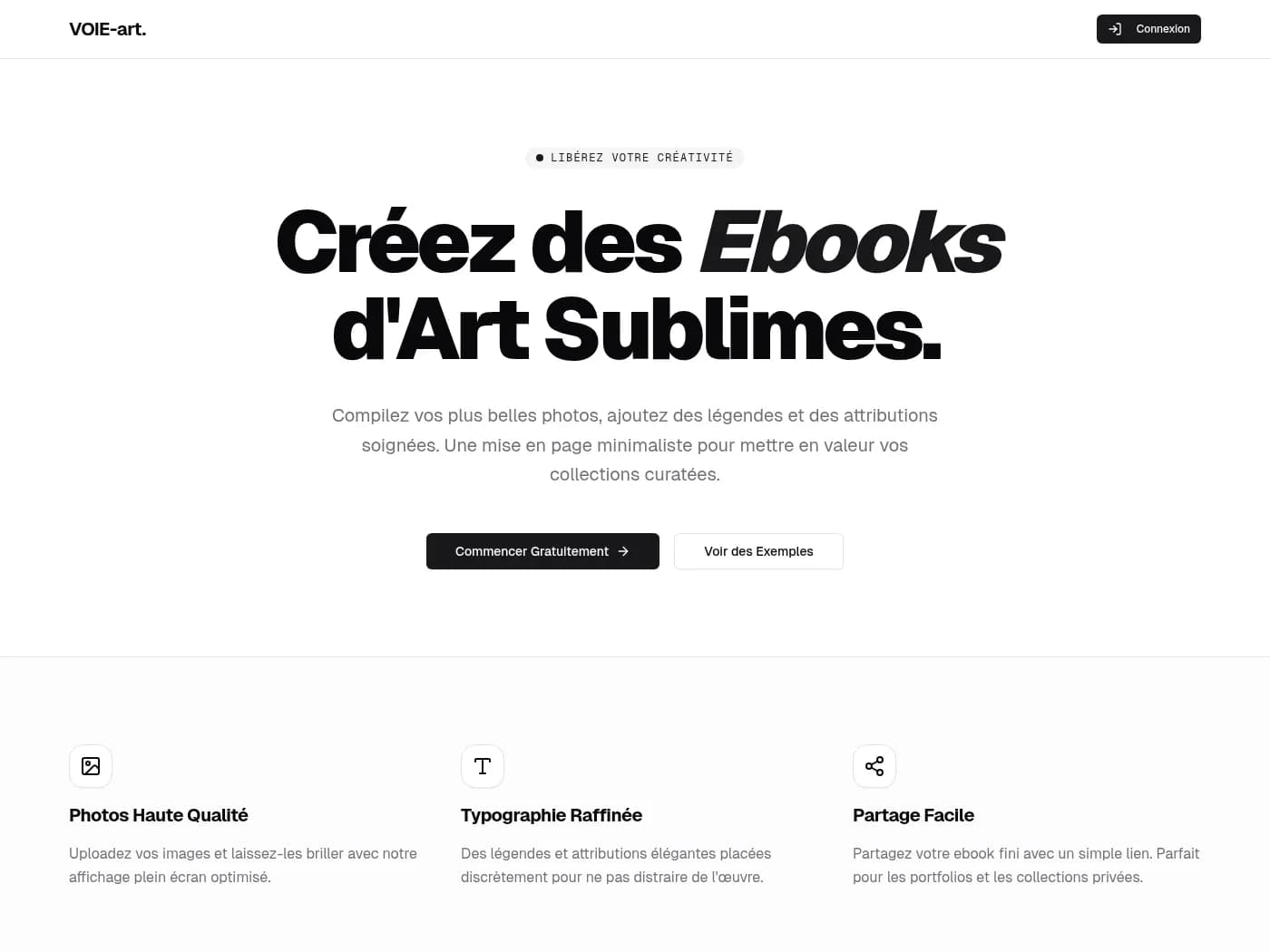 VOIE-art Ebook Creator