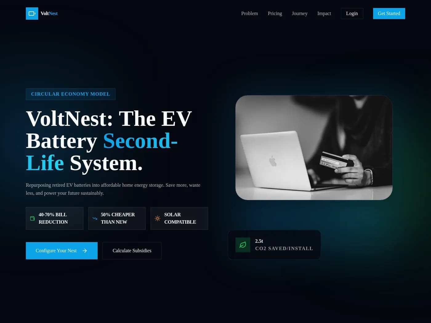 VoltNest Home Energy Web