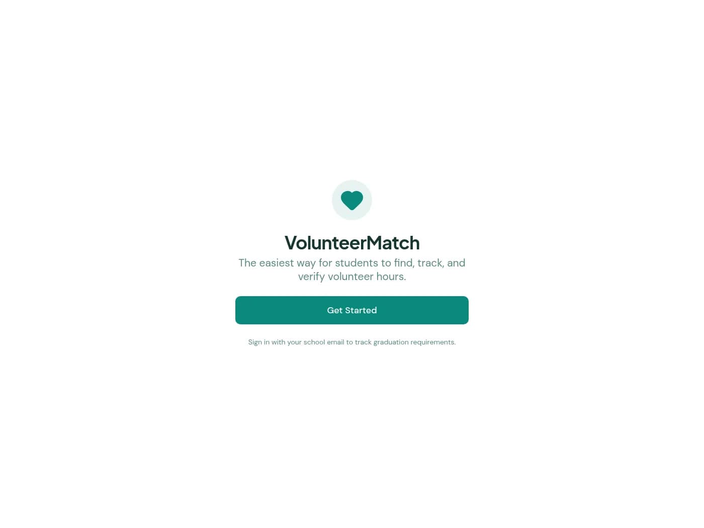 VolunteerMatch Student Hub