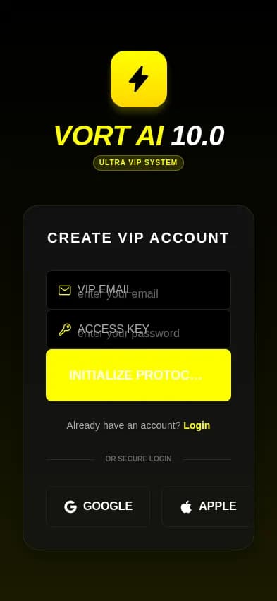 VORT AI Ultra VIP