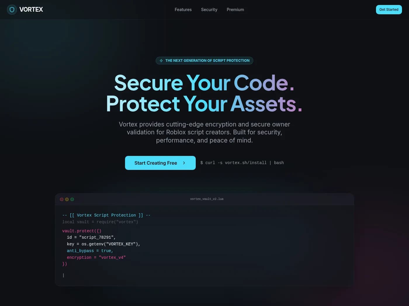 Vortex Script Vault