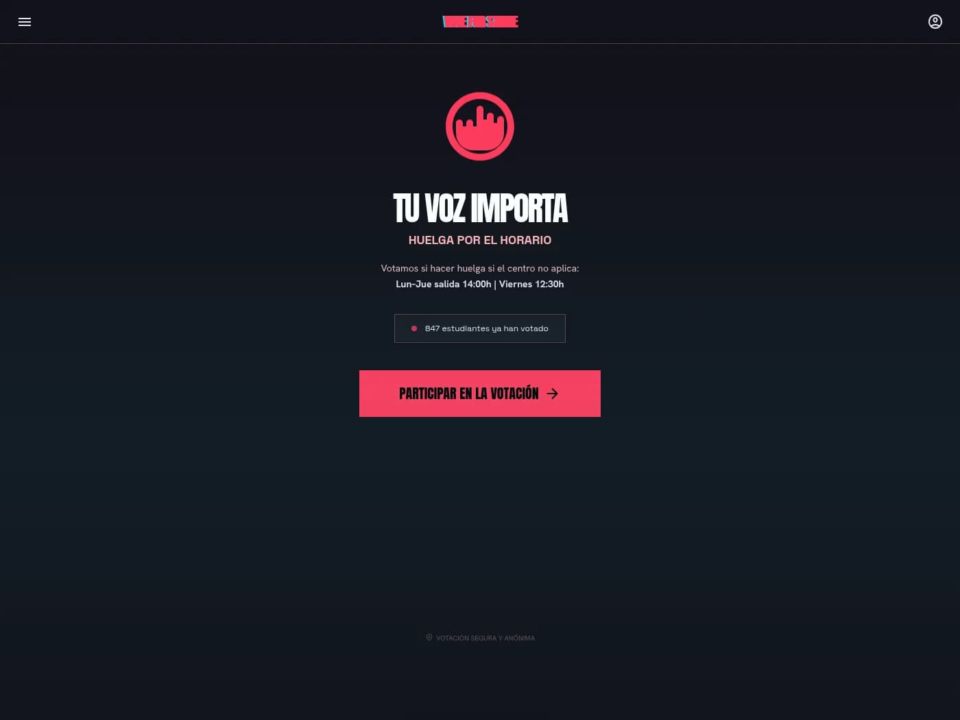 VOTE FOR STRIKE App