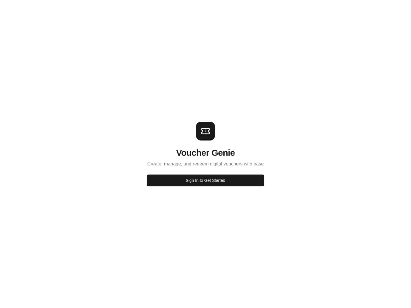Voucher Genie