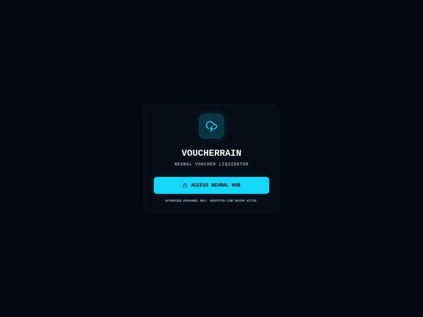 VoucherRain Dashboard