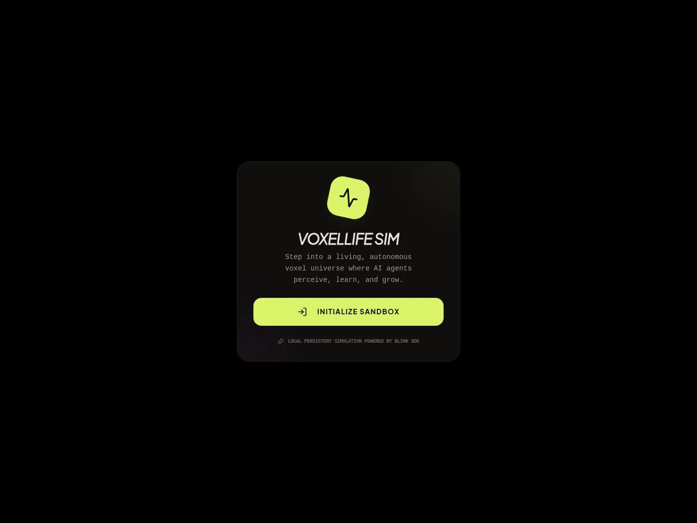 VoxelLife Sim