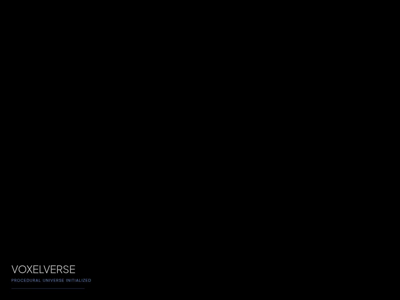 Voxelverse Genesis