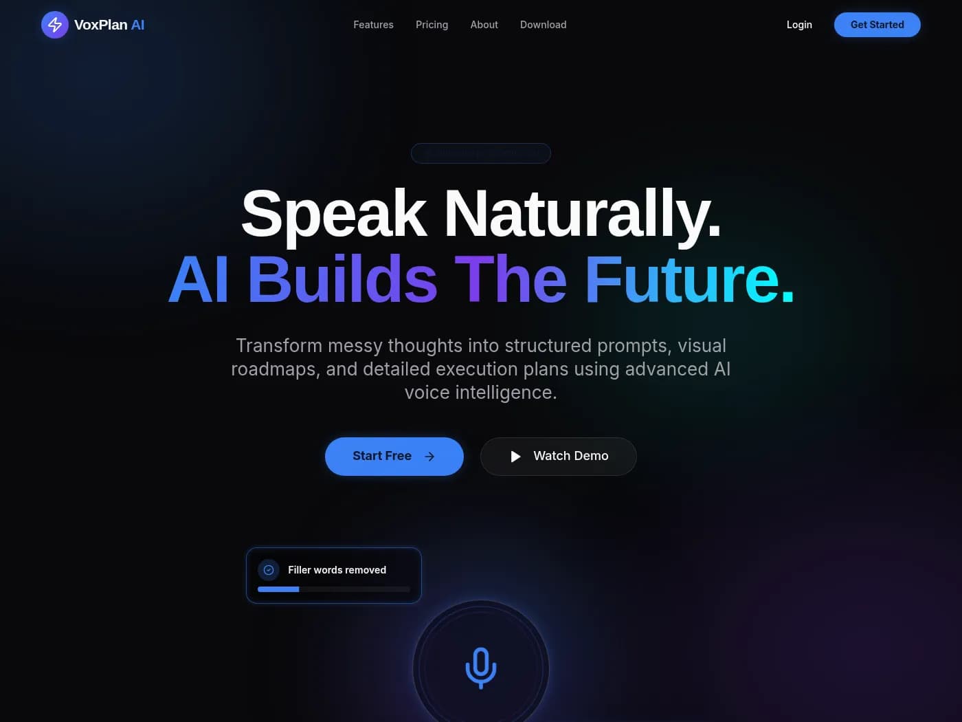 VoxPlan AI Workspace