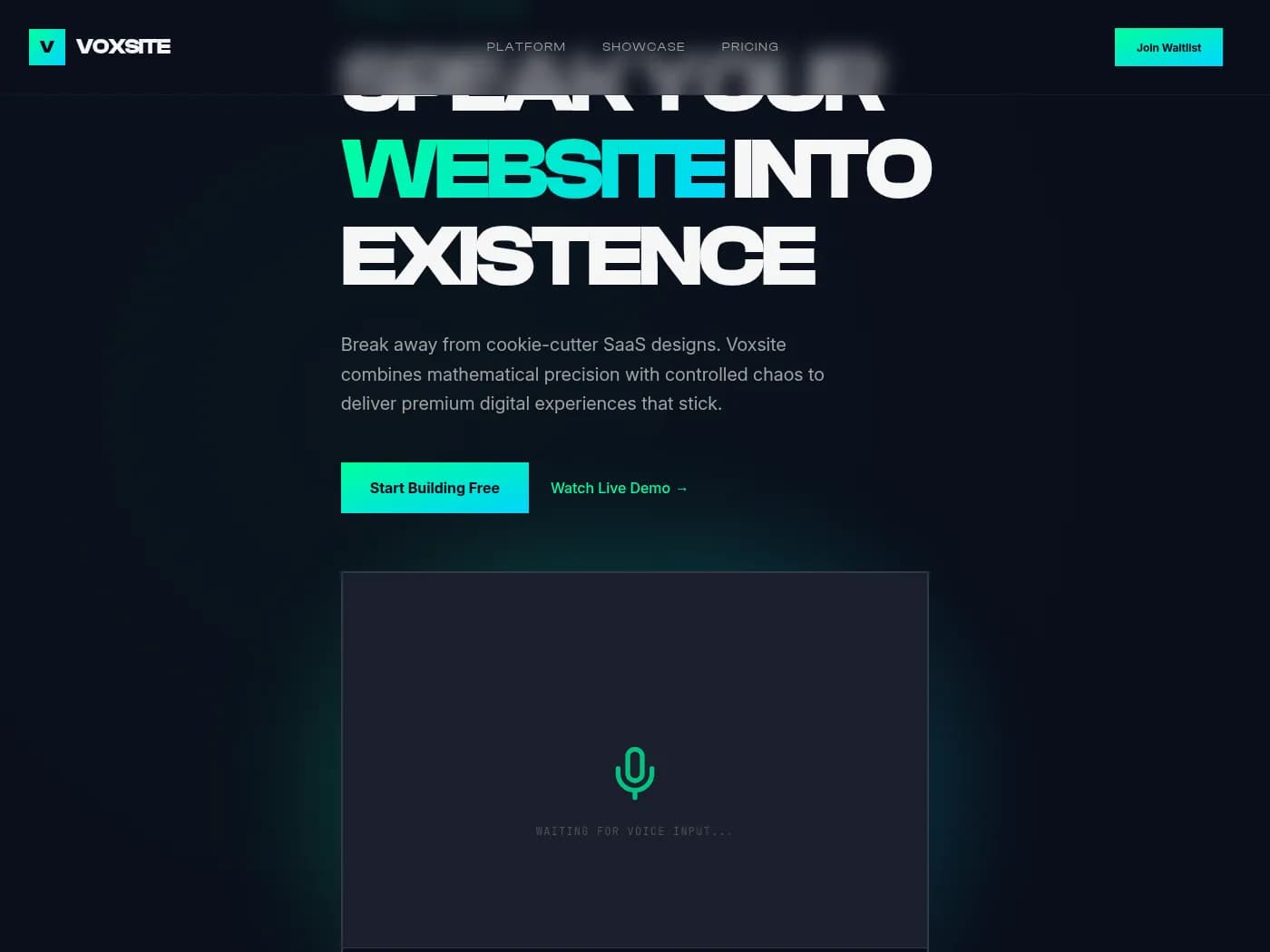 Voxsite Design System