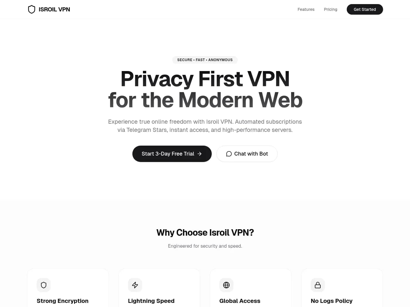 Isroil VPN Bot