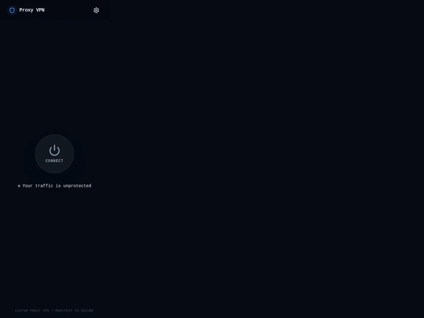 Custom VPN Chrome Extension