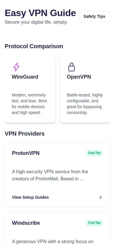 VPN Setup Guide