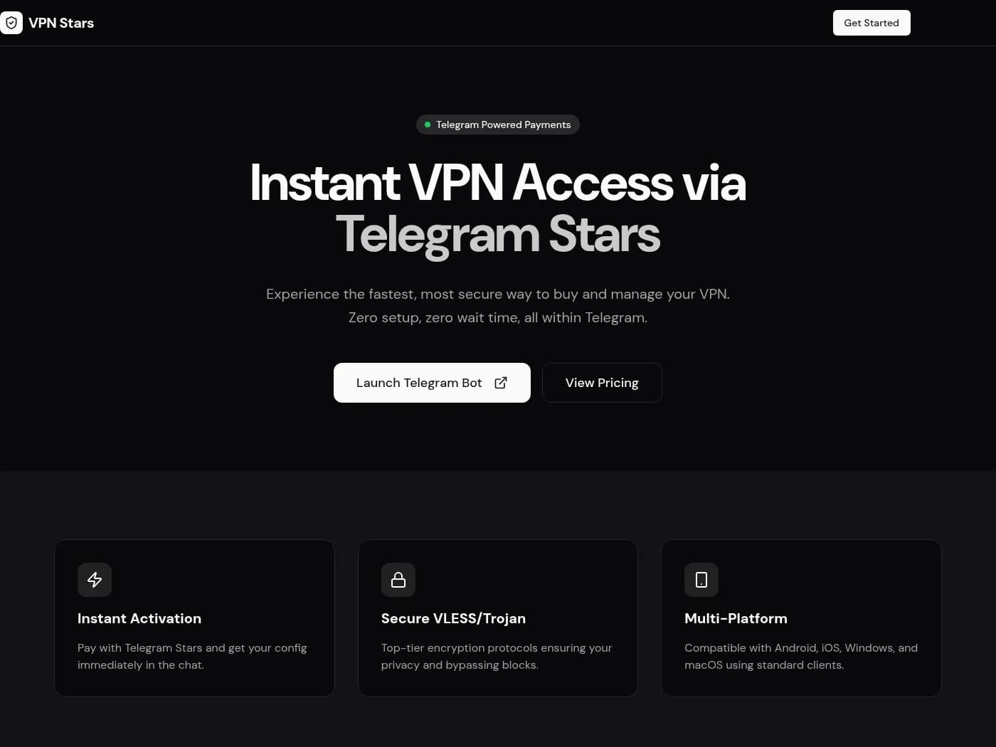 VPN Stars Bot