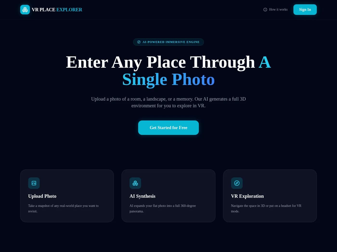 VR Place Explorer