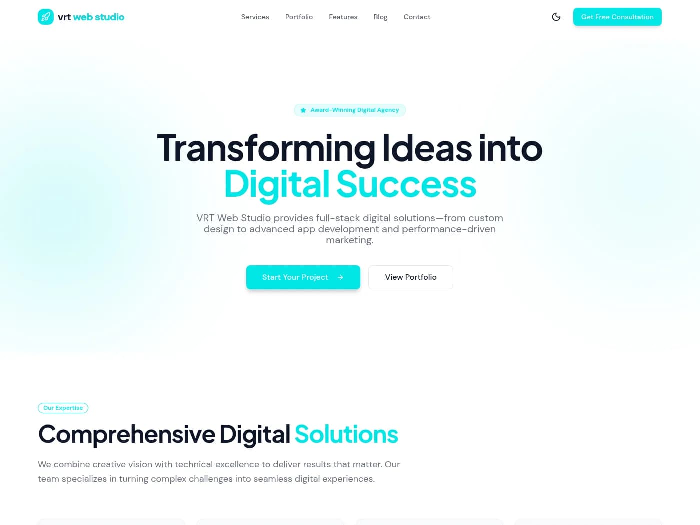 VRT Web Studio Site