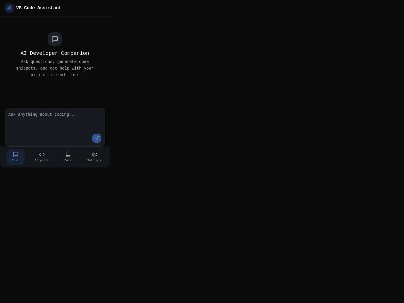 VS Code Assistant