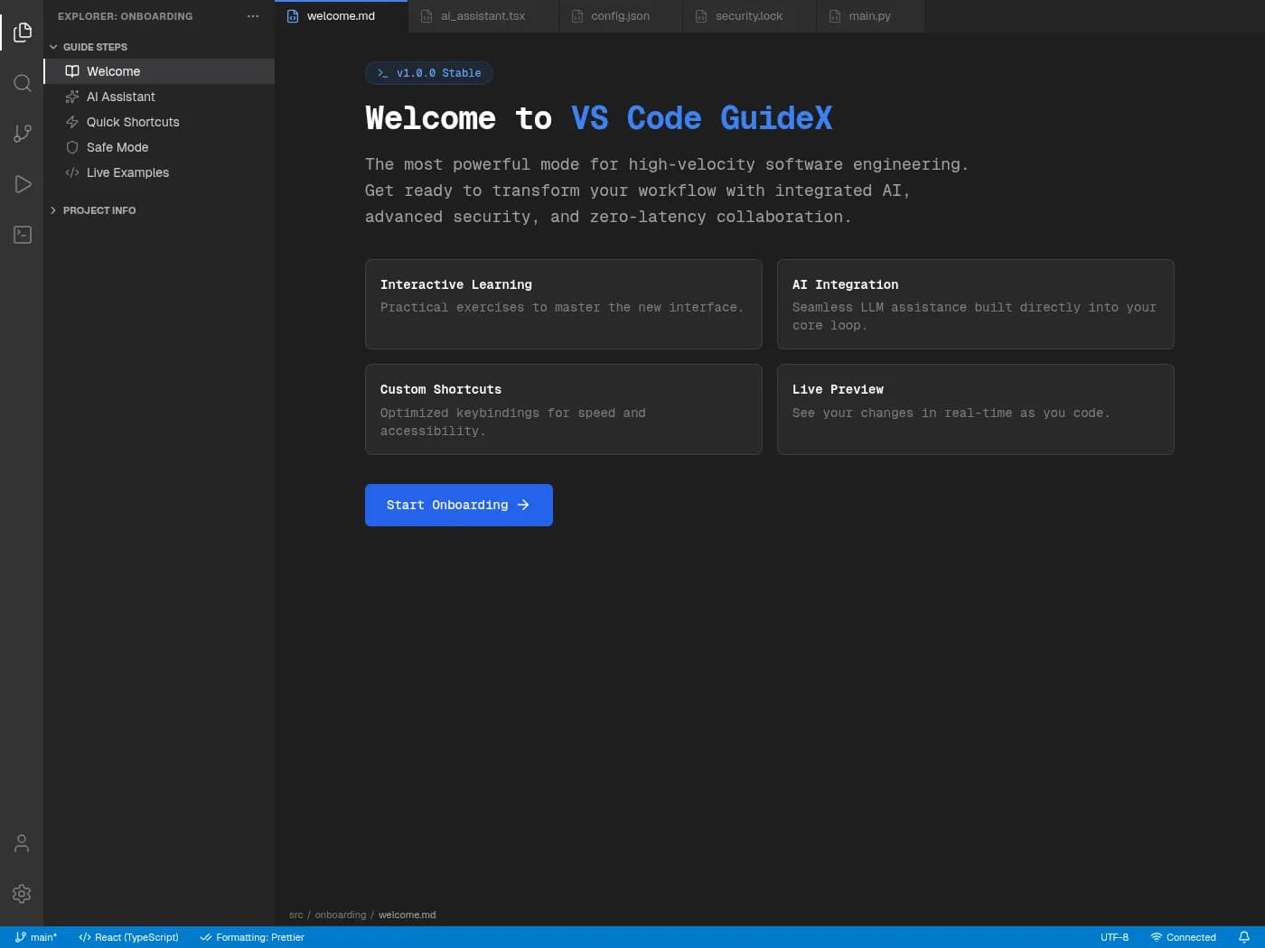 VS Code GuideX