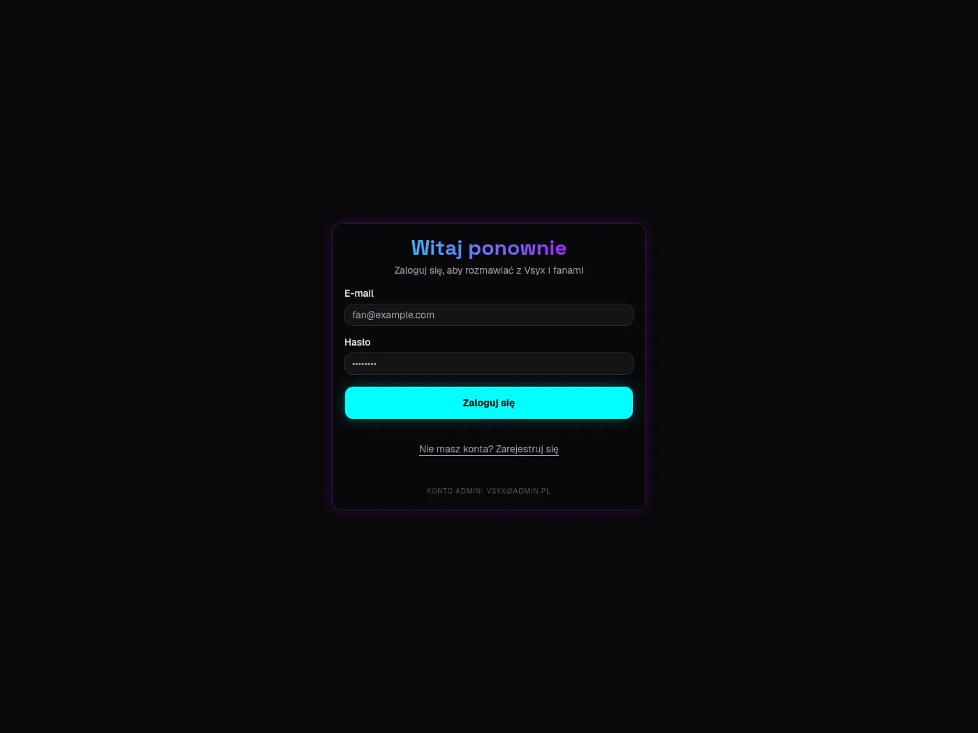 Vsyx Artist Hub