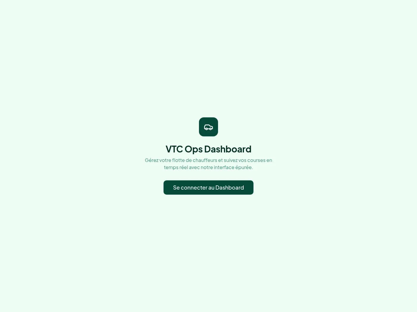 VTC Ops Dashboard