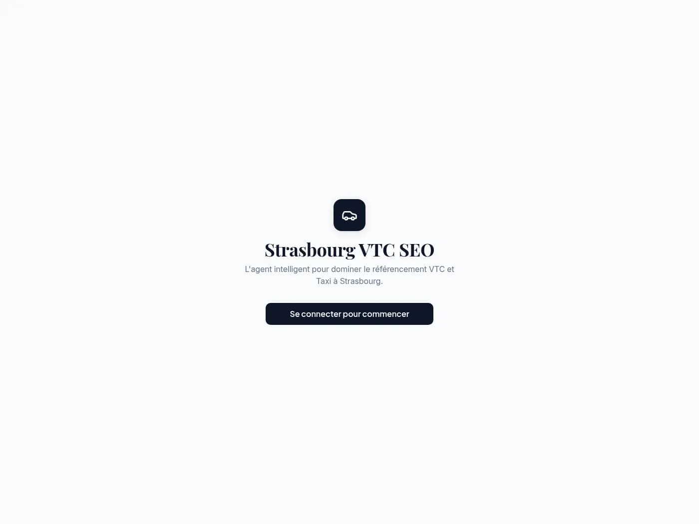 Strasbourg VTC SEO Agent