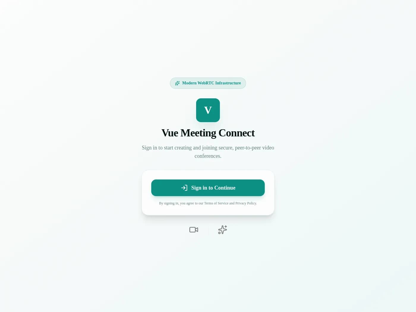 Vue Meeting Connect