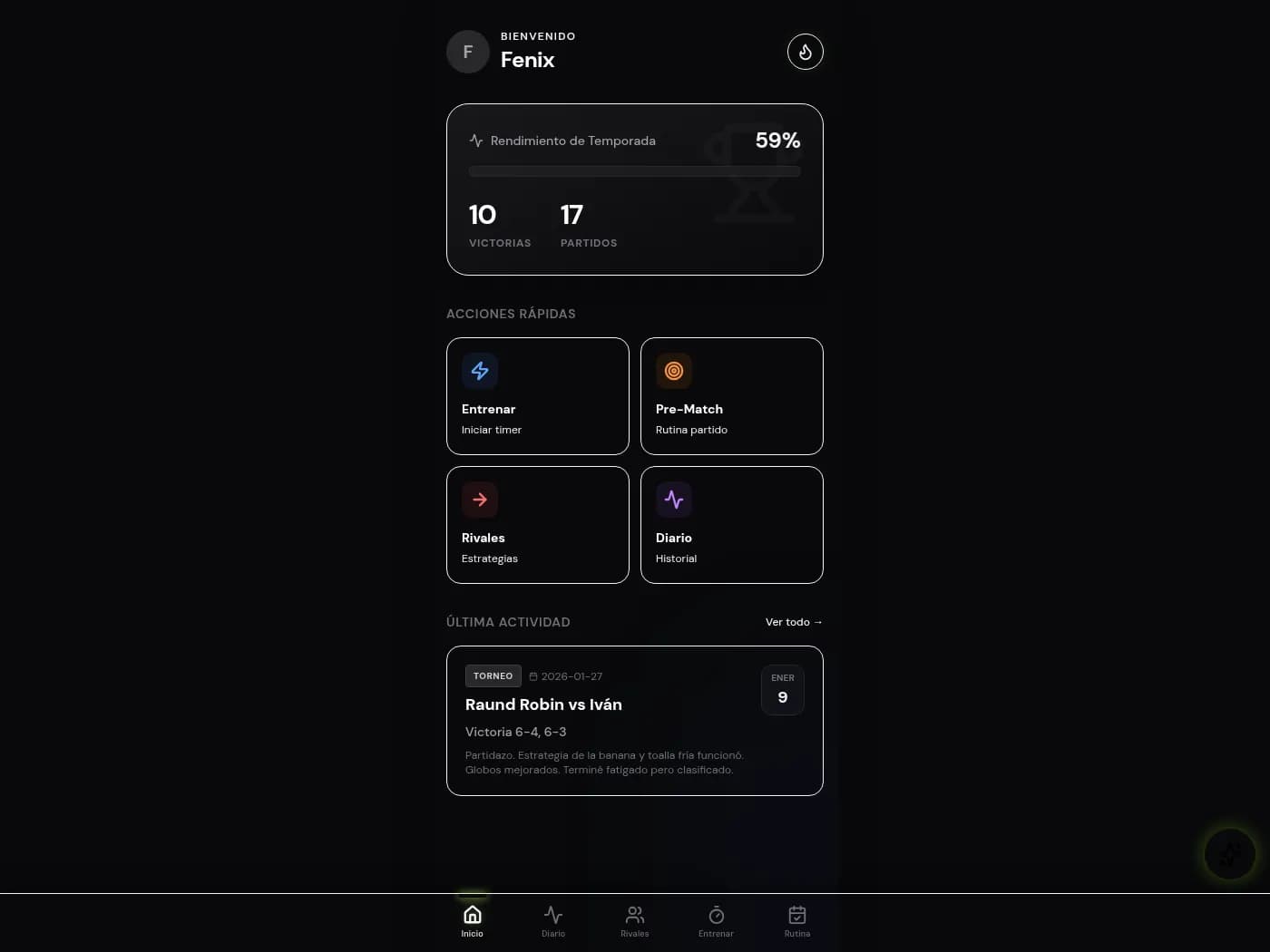 Vuelo del Fénix App