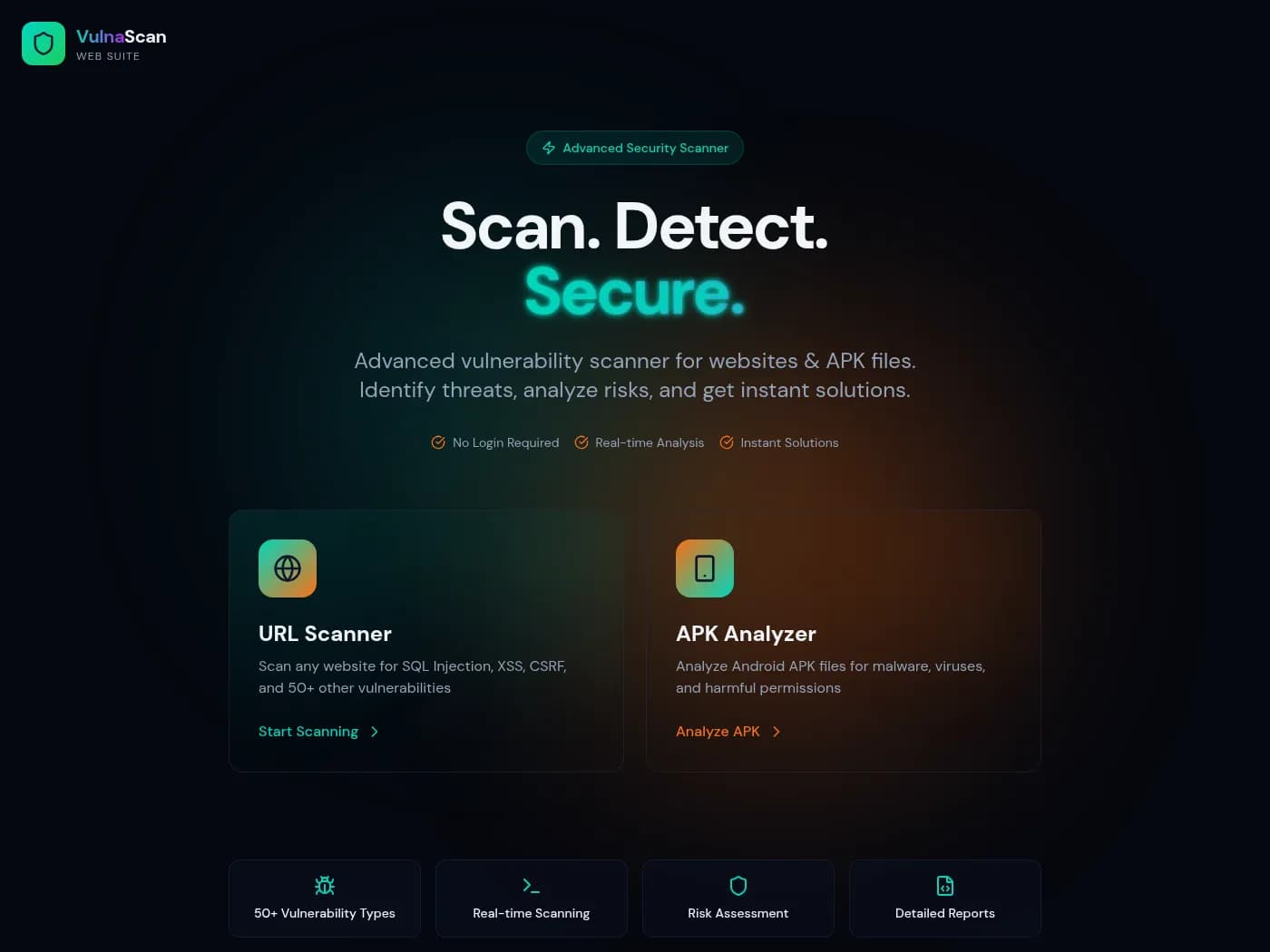 VulnaScan Web Suite