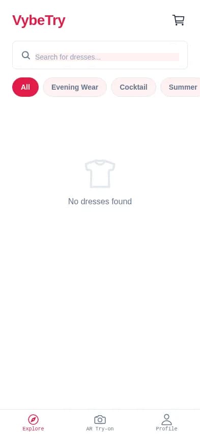 VybeTry AR Fashion App