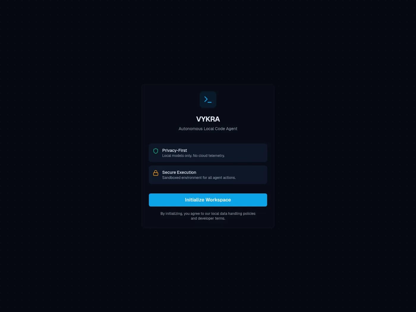 VYKRA Autonomous Code Agent