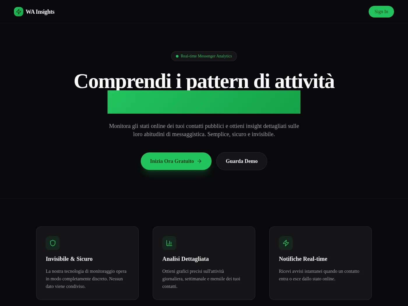 Social Messenger Tracker