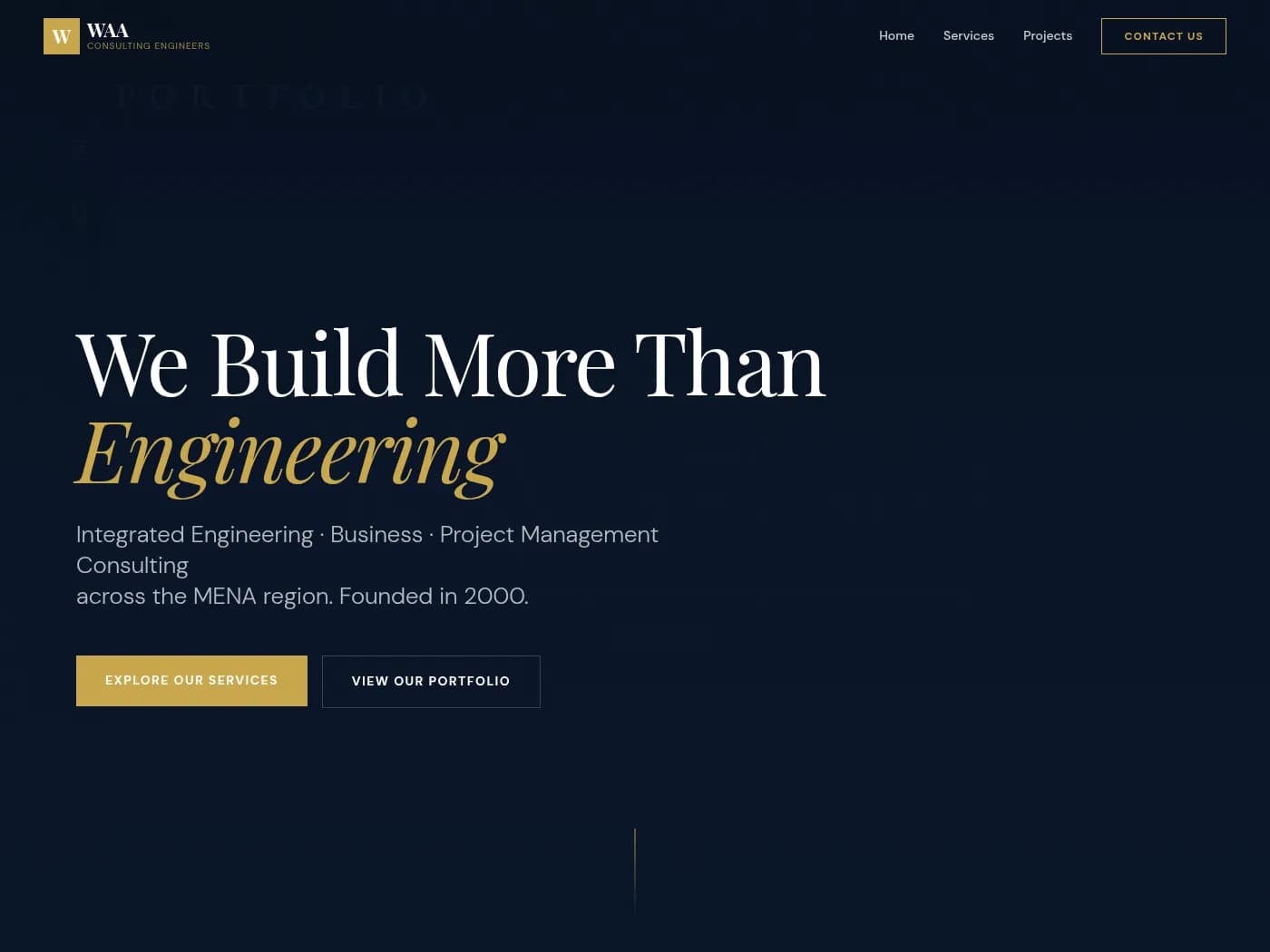 WAA Consulting Group Website