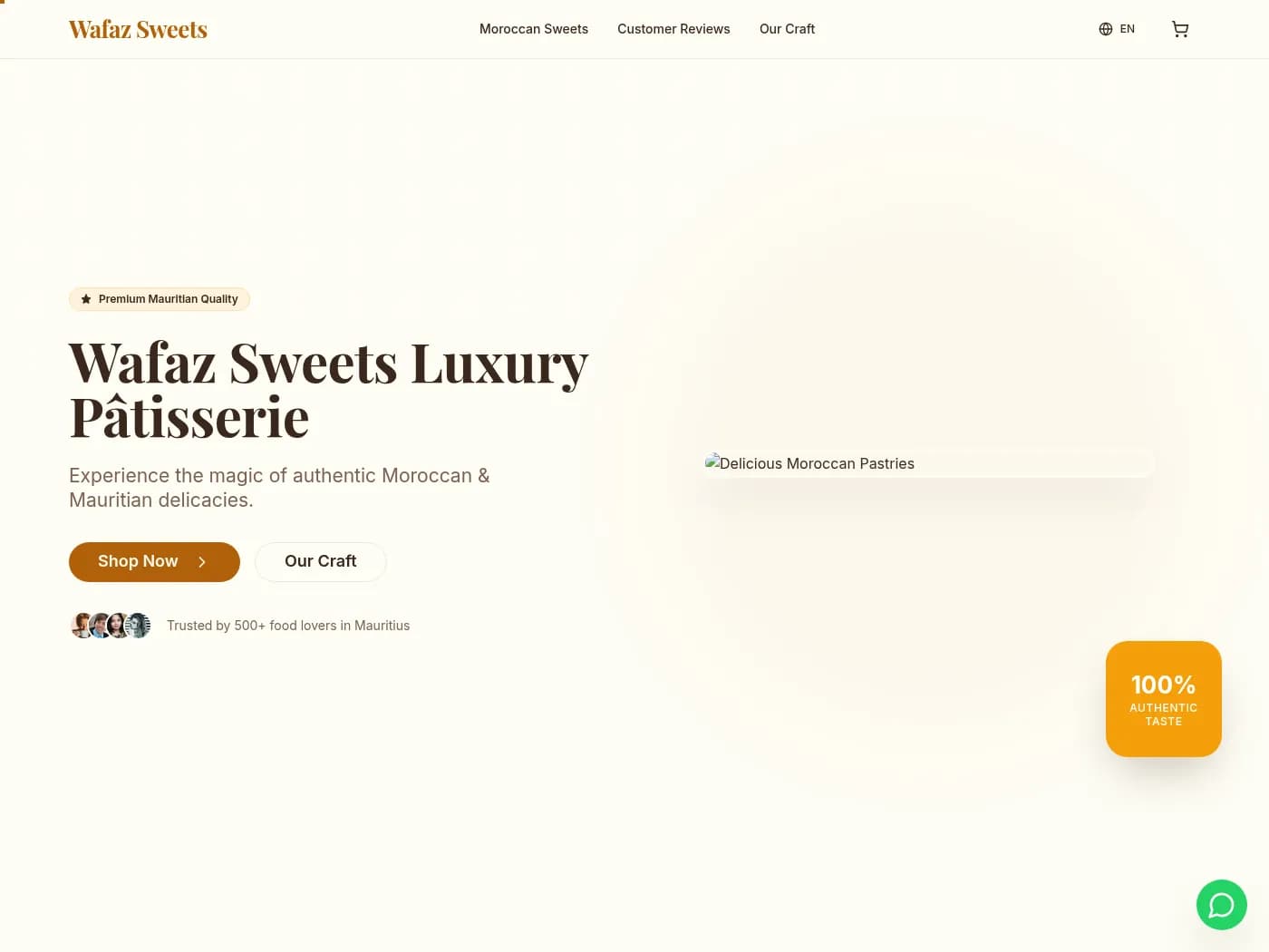 Wafaz Sweets Luxury Shop