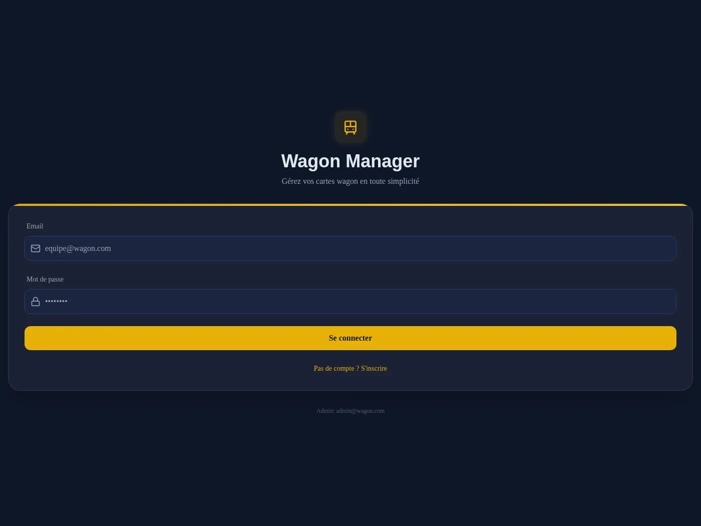 Wagon Card Manager