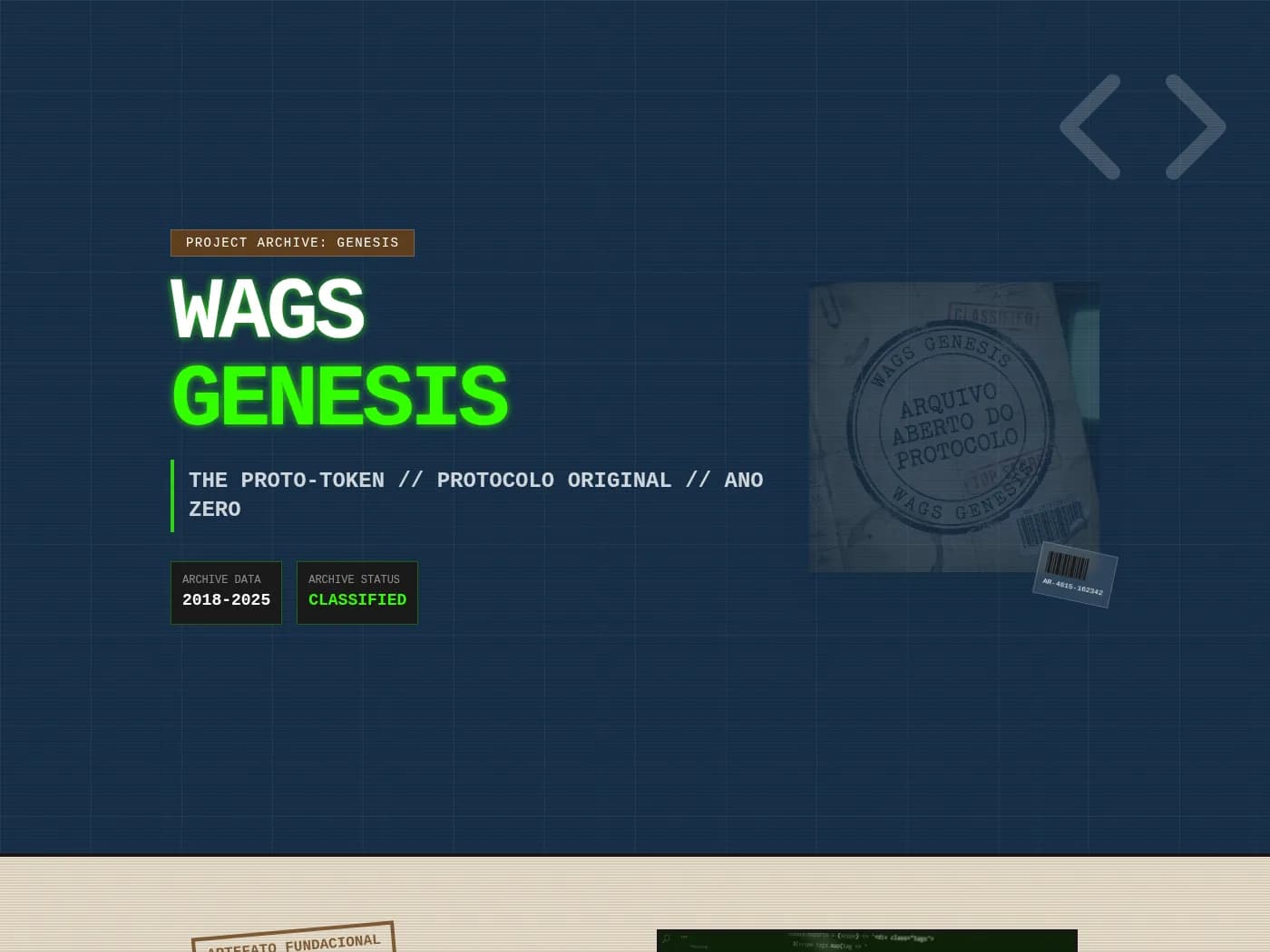 WAGS Genesis Archive
