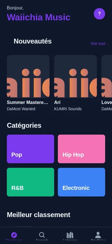Waiichia Music App