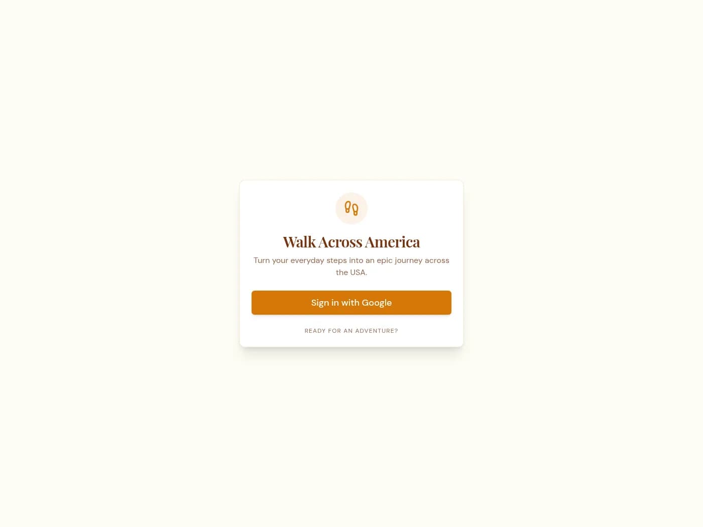 Walk Across America