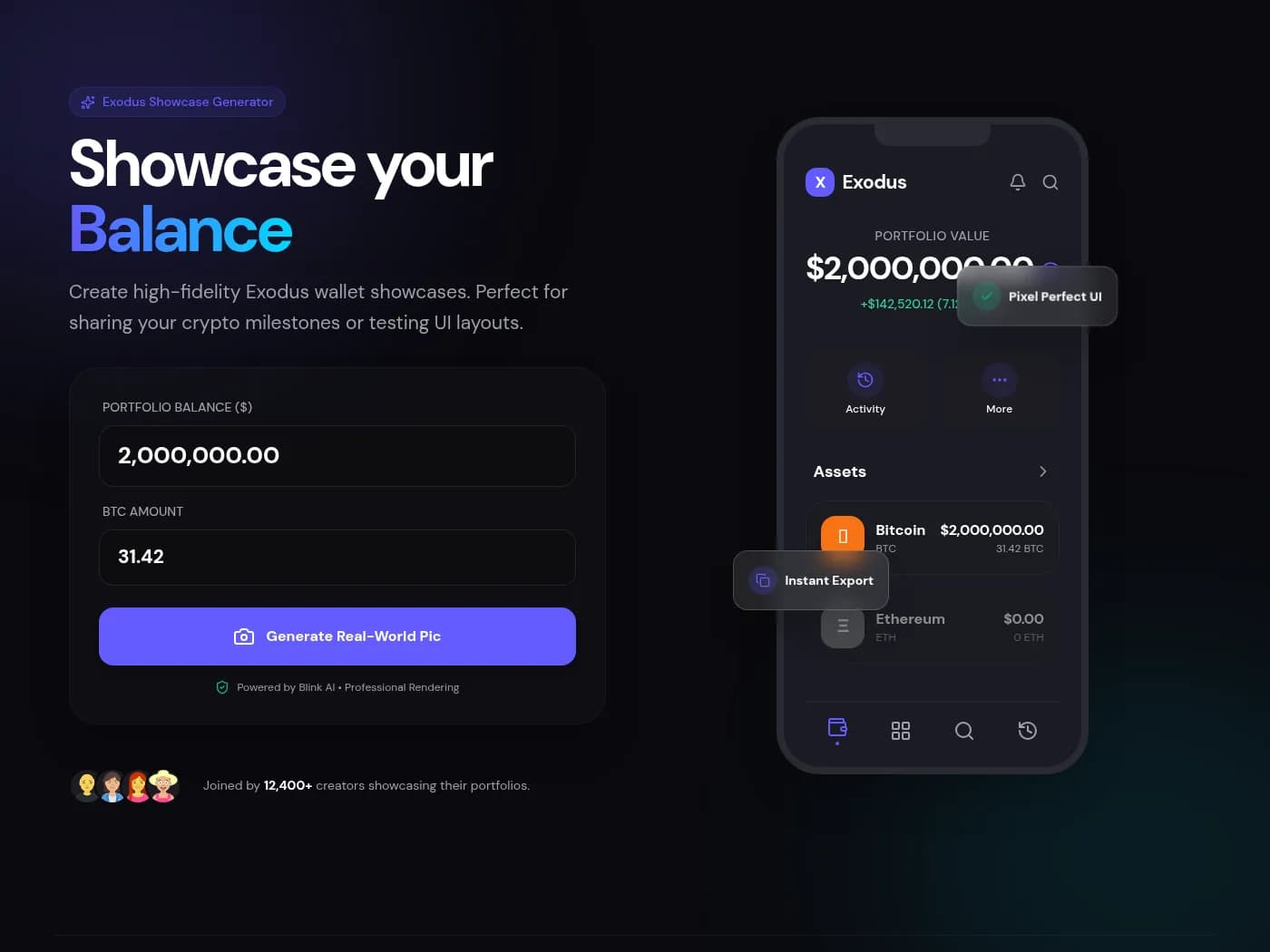 Exodus Wallet Showcase