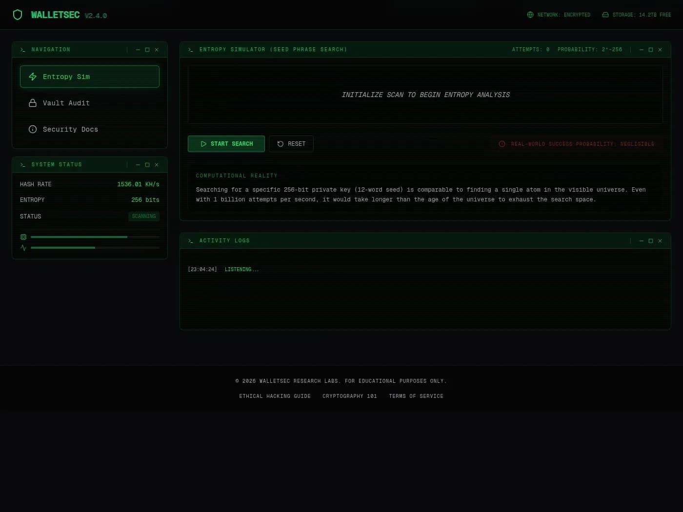 Wallet Cracker Tool