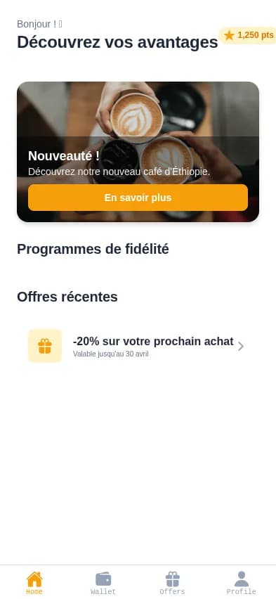 Wallet Loyalty App