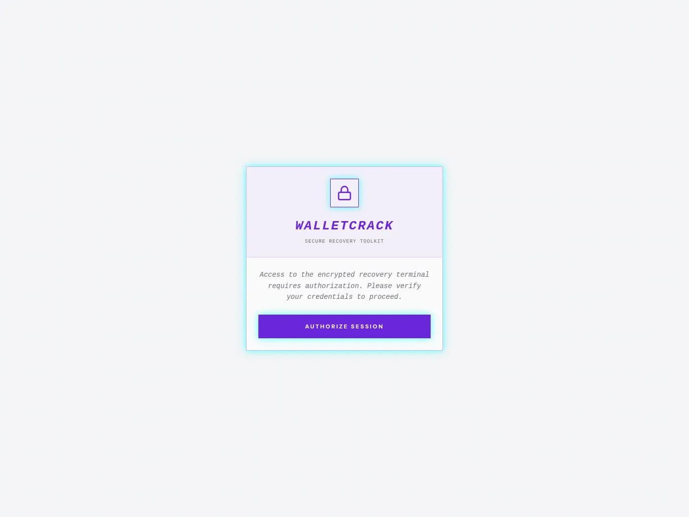 WalletCrack Toolkit