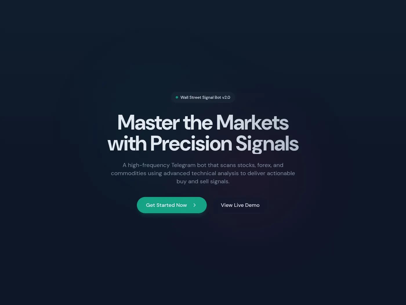 Wall Street Signal Bot