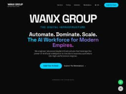 WANX Group Agency Site