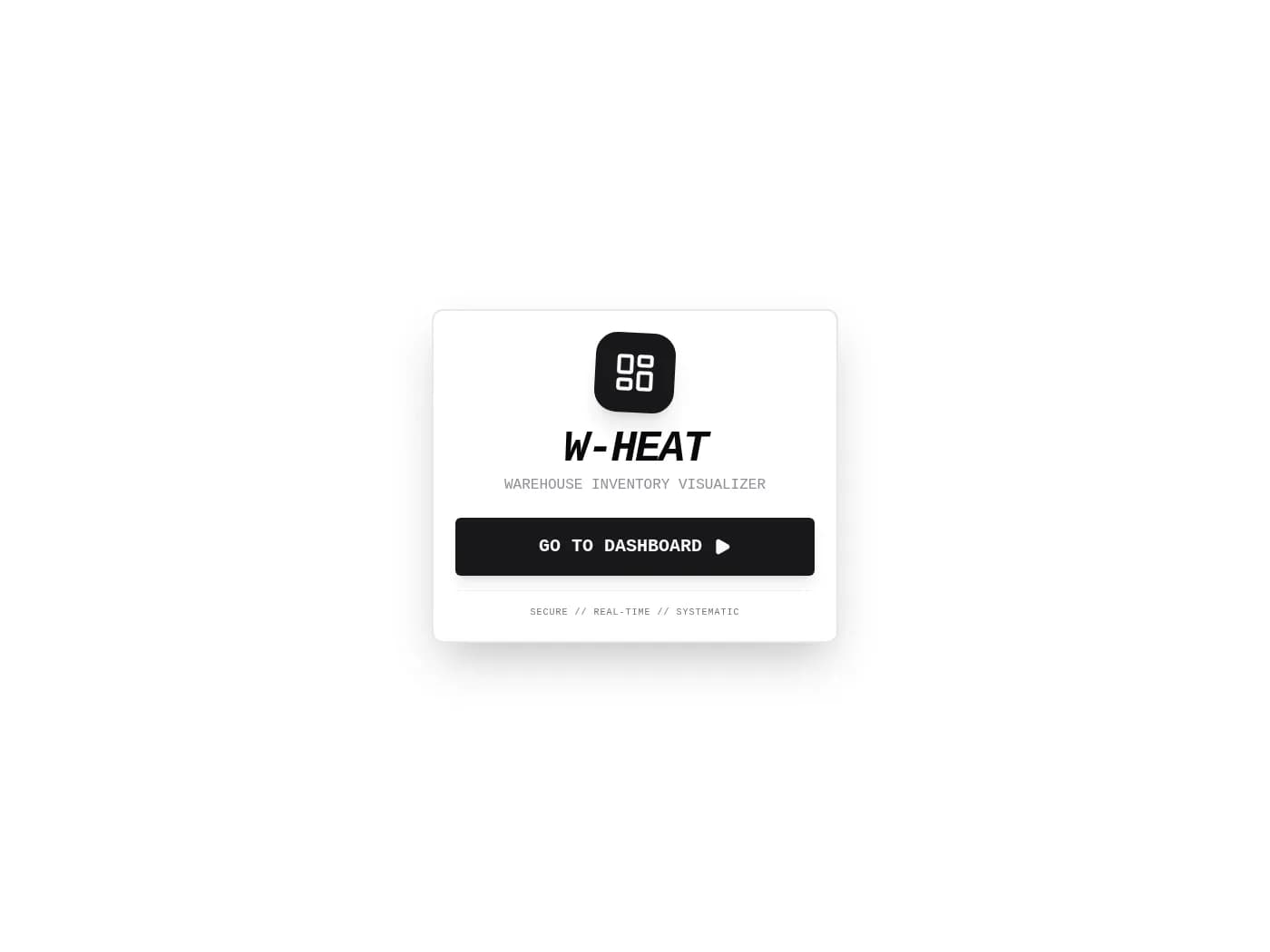 Warehouse Heatmap Tracker
