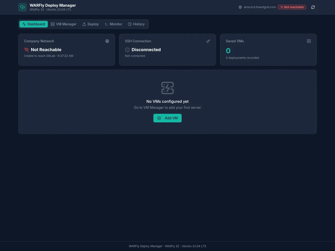 WARFly Deploy Manager