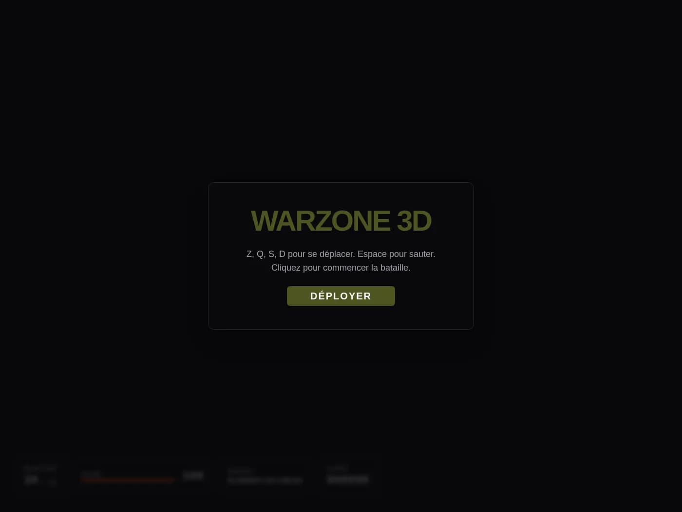 Warzone 3D Game