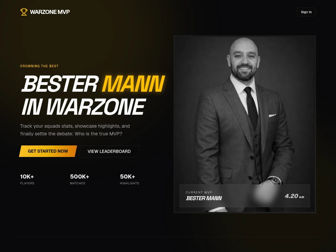 Warzone MVP Tracker