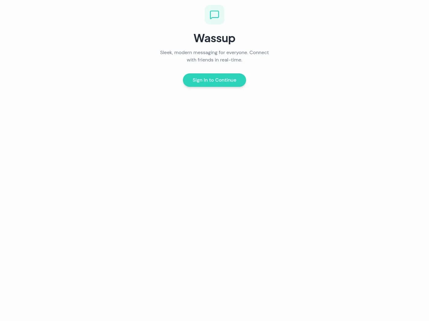 Wassup Messenger