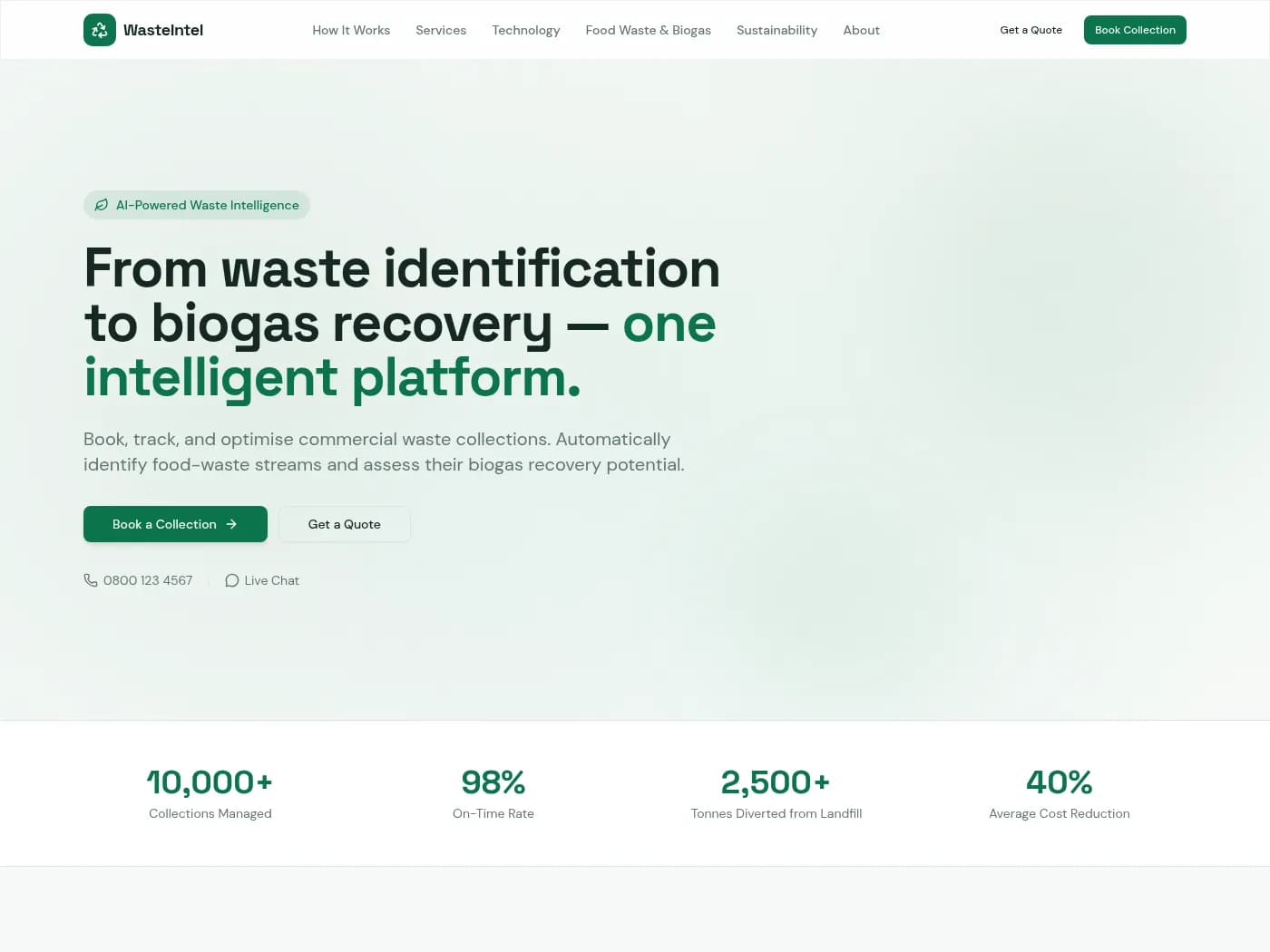 Waste Intelligence Platform