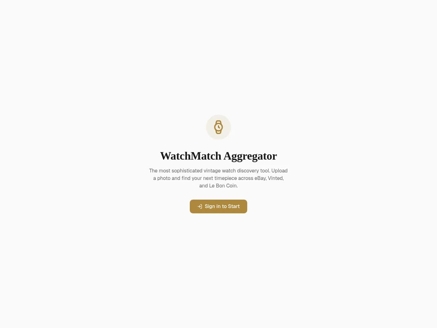 WatchMatch Aggregator