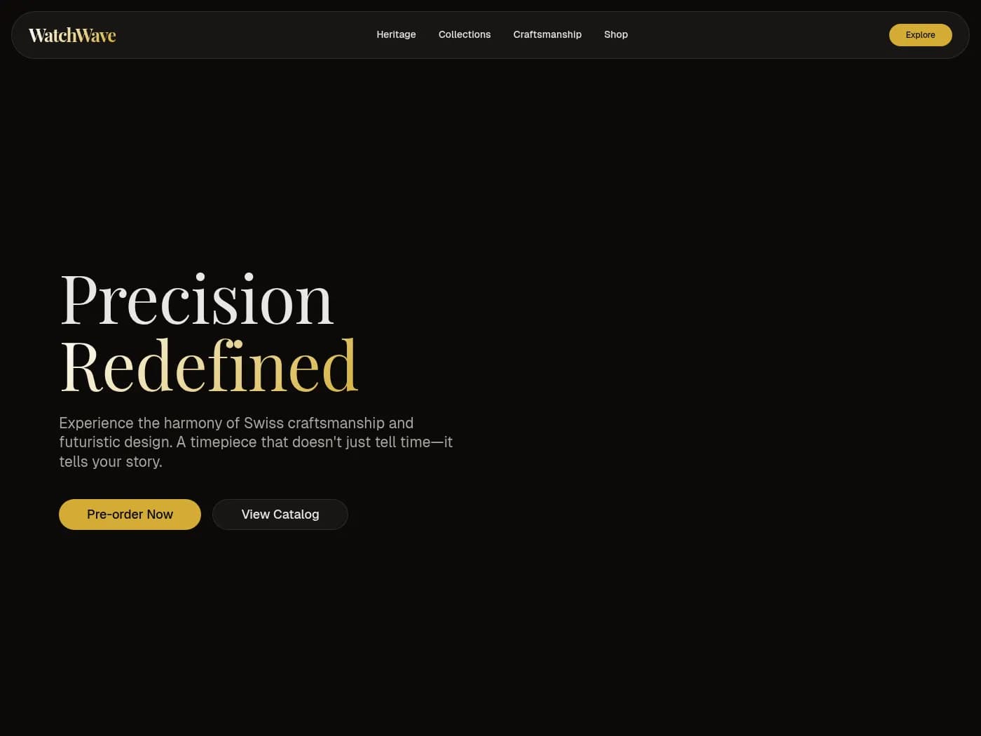 WatchWave Landing Page